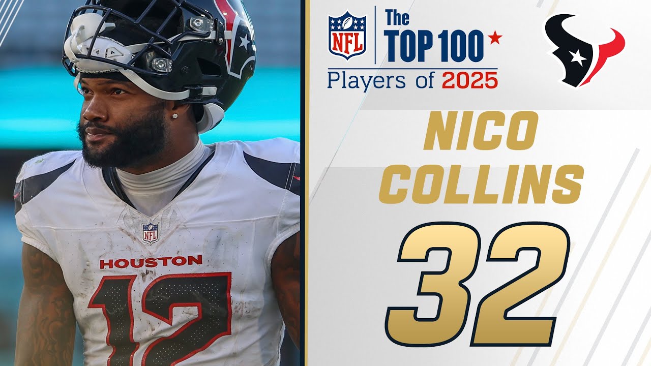 32: Nico Collins (WR, Texans) | Top 100 Players of 2025