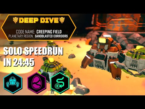 Steam Community :: Video :: Creeping Field Deep Dive Speedrun Showcase 24:45 | Deep Rock Galactic
