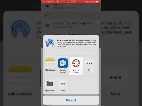 How to Submit a Google Doc to the Canvas Student App