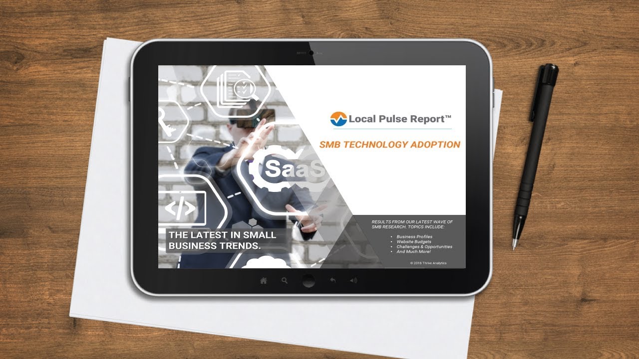Local Pulse Report- Cloud Based Tech Adoption