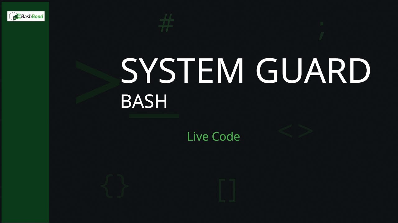 Mastering Bash Scripting for DevOps: Building a System Guard | Silent Coding