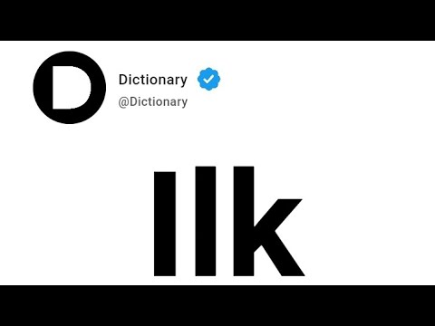 Ilk Meaning In English