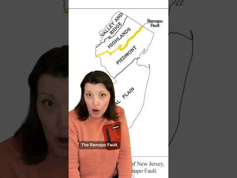 What caused Friday's earthquake in New Jersey?