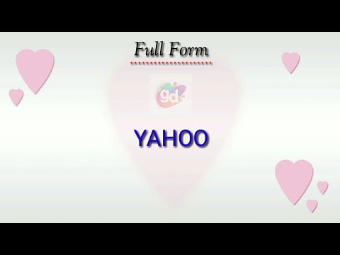 You must know FULL Form of YAHOO||Googul dictionary#yahoo