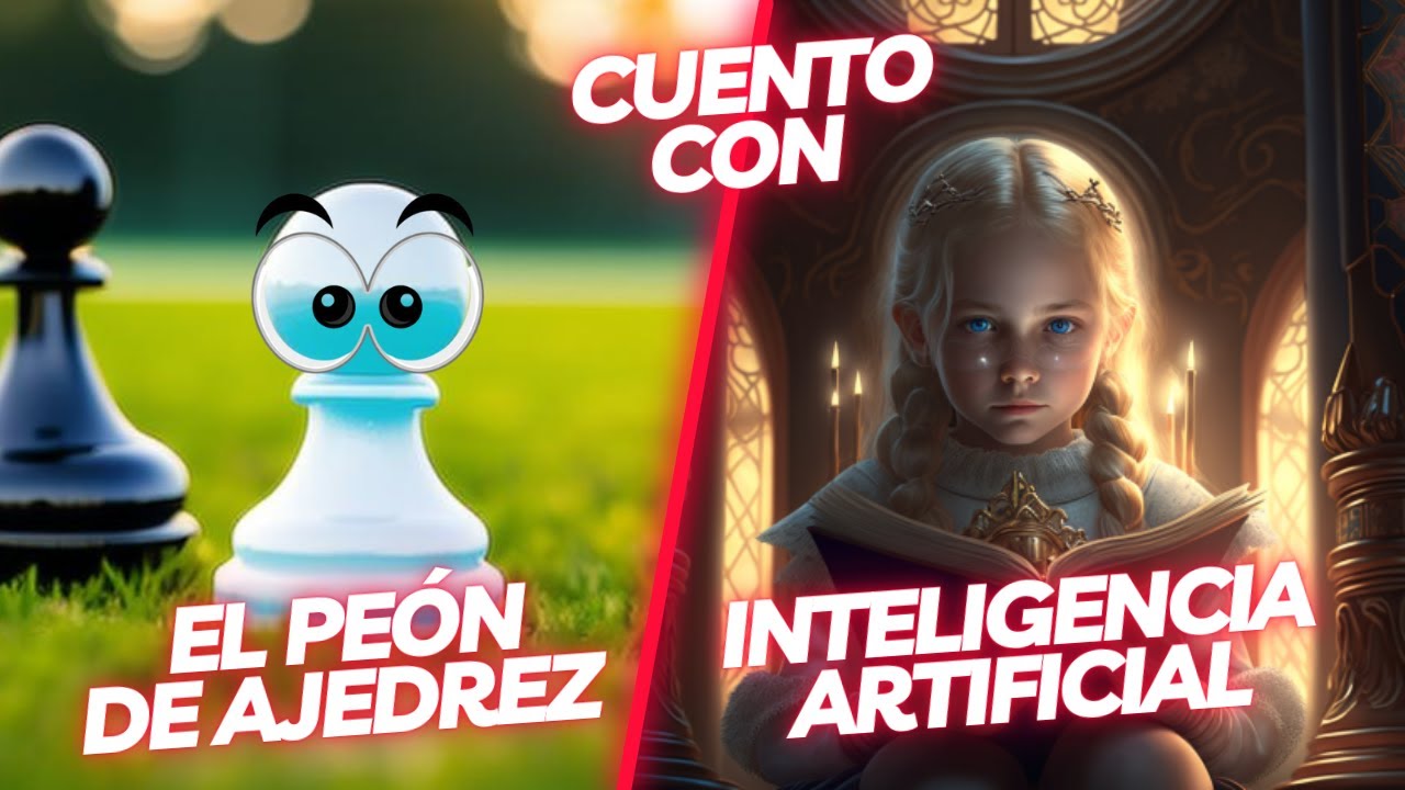 El peón de ajedrez que quería ser dama | Cuentos infantiles para niños con Inteligencia Artificial