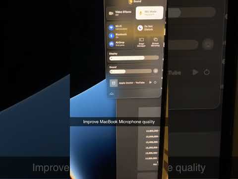 Improve Mac Mic quality #apple #shorts #macbook