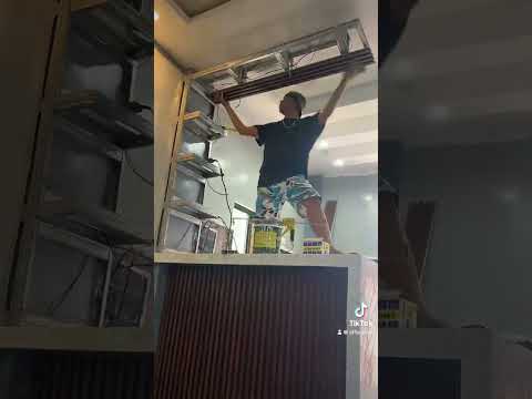 bar counter installation