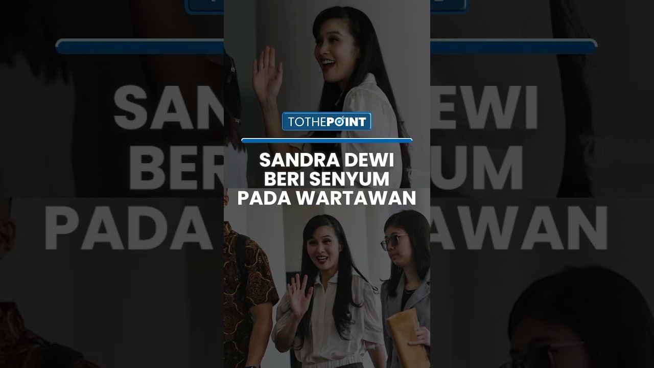 Full Senyum! Sandra Dewi Hadir Hadapi Pemeriksaan di Kejagung dan Beri ...