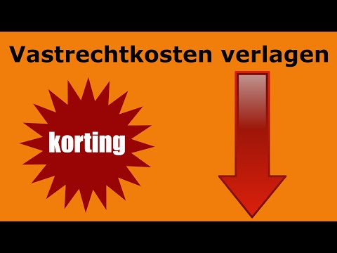 Korting op de netbeheerkosten (vastrecht)