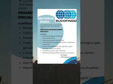 Lowongan Kerja BUMN PT Sucofindo Persero Agustus 2023 MINIMAL LULUSAN S1 SEMUA JURUSAN