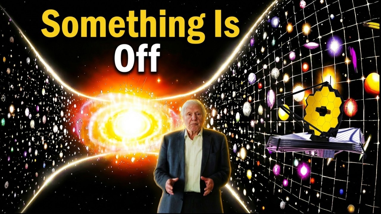 Sir David Attenborough : James Webb Just Discovered a Spiral Galaxy That Shouldn’t Be There — No BS.