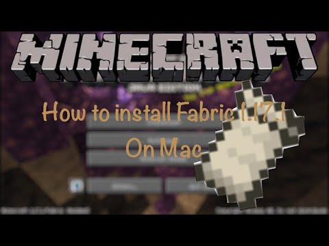 How to Install Fabric Mod loader on Mac