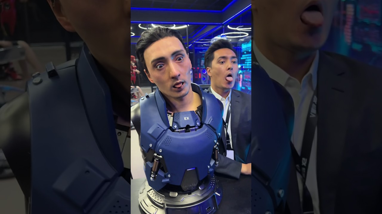 Super realistic robots designed by Chinese company Ex-Robots enter mass production#robot #chinatech