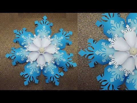 How Beautiful it is to Make a Paper Snowflake | Paper Snowflakes Tutorial