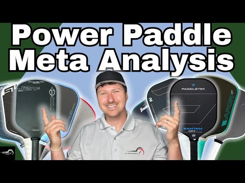 Power Pickleball Paddle Meta Analysis and a Brand New Paddle Stat
