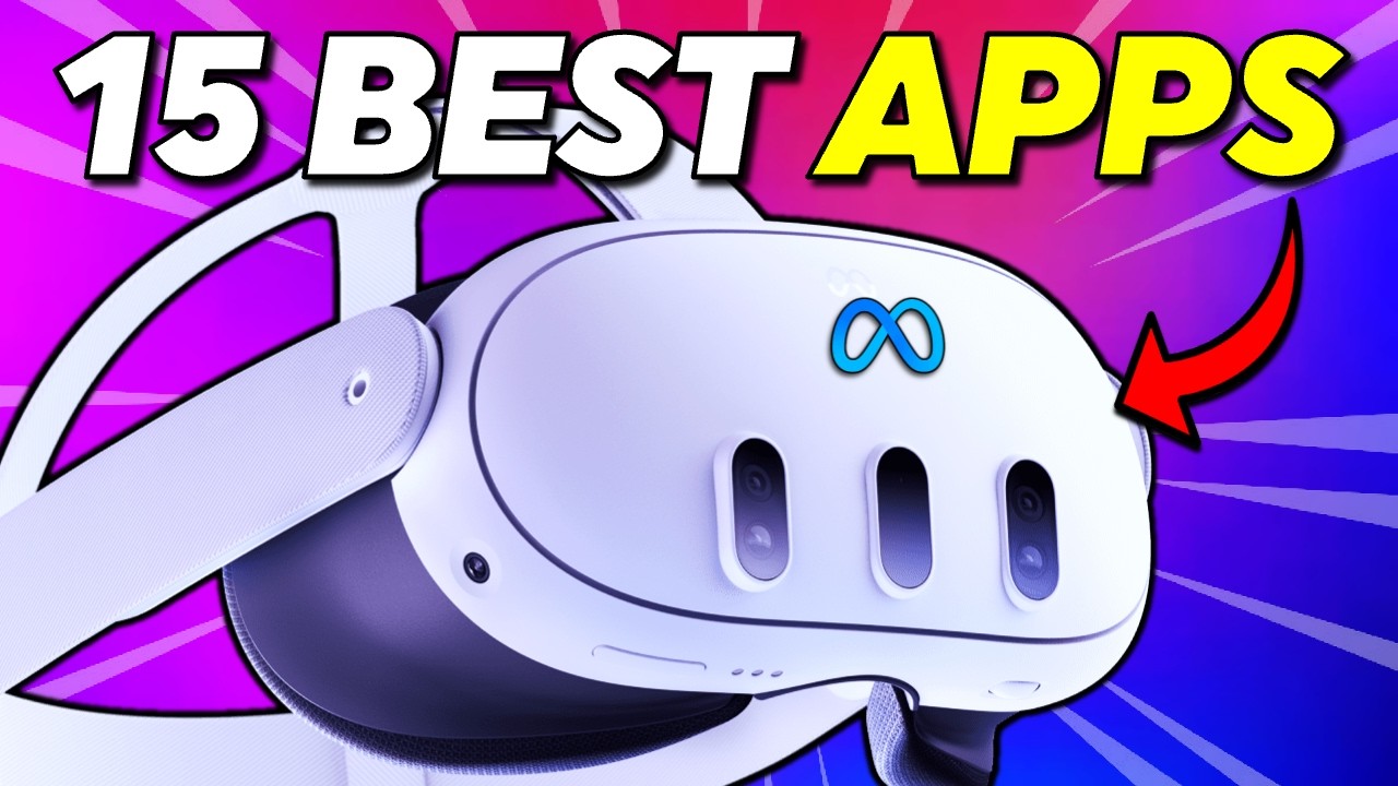 15 Best Meta Quest 3 Apps That you NEED! [Non Games]