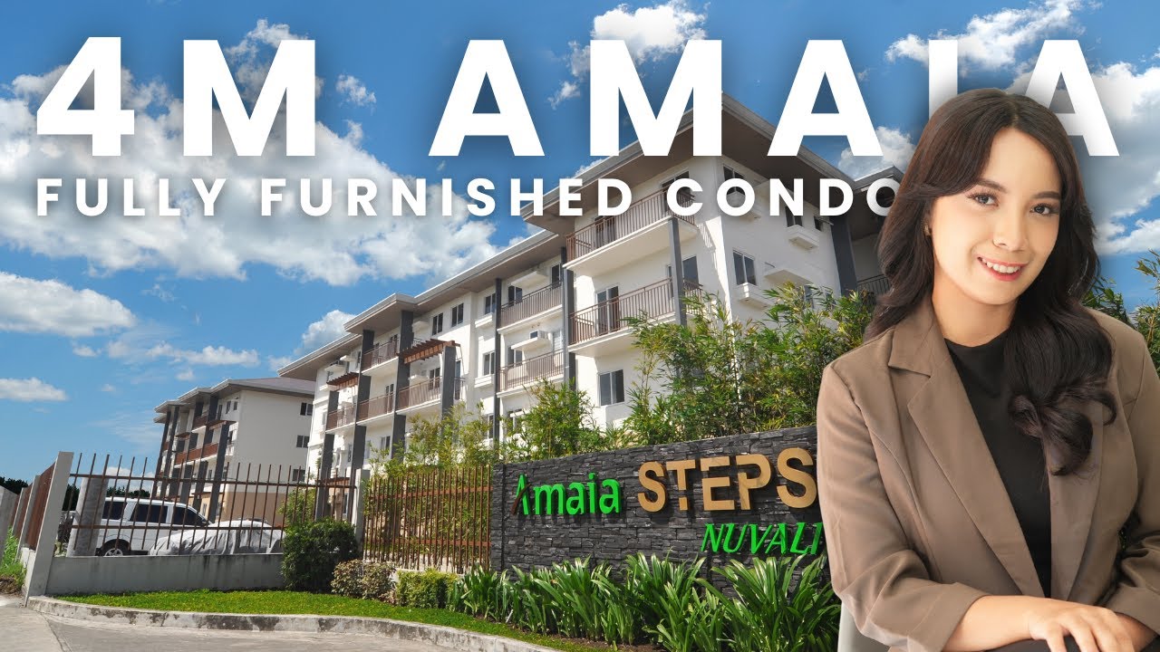 ₱4M Only! Fully Furnished Amaia Steps Nuvali Condo Tour