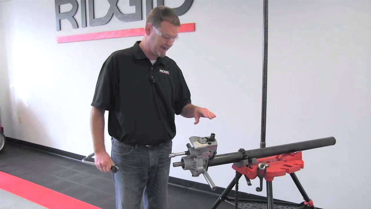 How To Use The RIDGID® 975 in Manual Mode