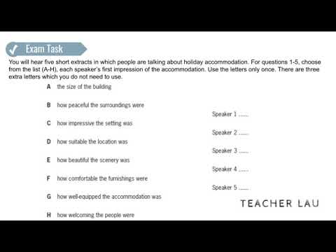 B2 Exam Booster - Listening P3 WS3