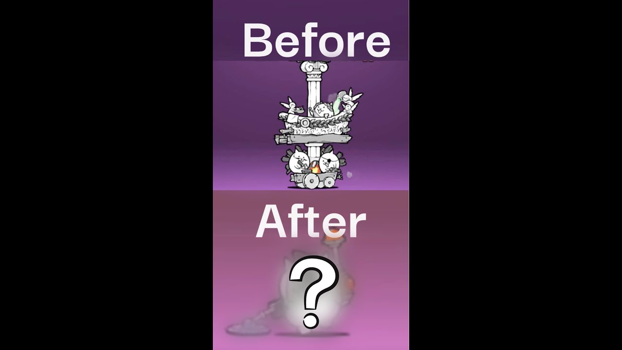 Watch till the end.... battle cats evolutions suck