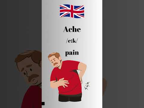 How to pronounce Ache in English British Accent #learnenglish #learnenglishtogether