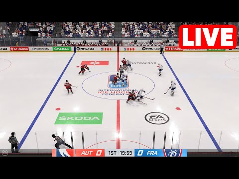ICE HOCKEY LIVE🔴 France vs Austria | 2023 IIHF World Championship - 13th May 2023 Full Match NHL 23