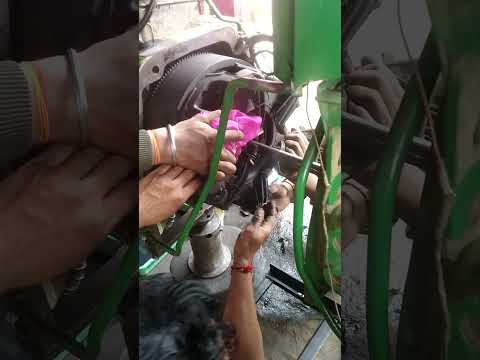 Tractor clutch replace #tractor #farming #funny