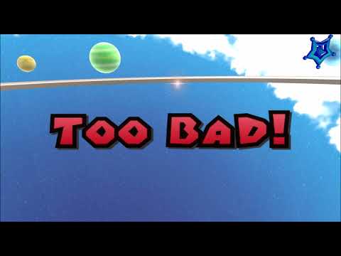 What happens if you die on the Title Screen in both Super Mario Galaxy games?