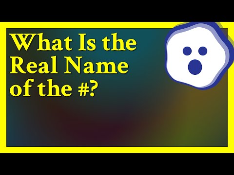The sign has multiple names and meanings: Per Wikipedia: The symbol is a Number Sign in North Ame...