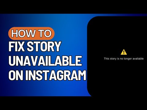 How To FIX Story Unavailable On Instagram! Instagram Story is Unavailable Problem (2023)