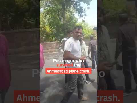 Passenger Ramesh Viswashkumar survived the Air India plane crash.