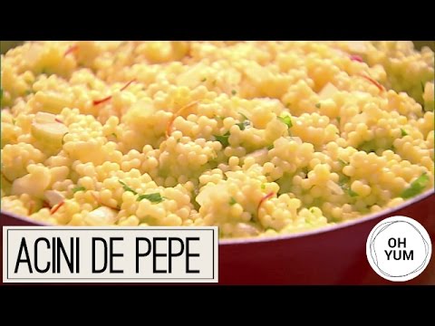 Professional Baker Teaches You How To Make ACINI DE PEPE!