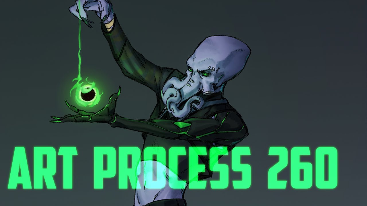 Speedpaint.260 Illithid (commission)