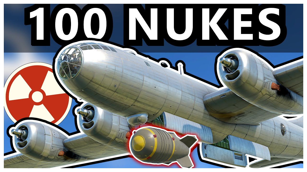Dropping 100 Nukes In War Thunder
