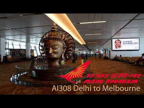 Air India AI308 Delhi to Melbourne
