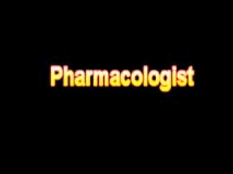 What Is The Definition Of Pharmacologist Medical School Terminology Dictionary