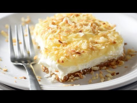 No-Bake Coconut Cream Lush Dessert