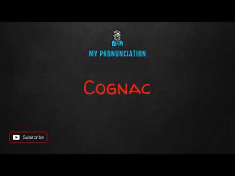 How to pronounce Cognac || Alcohol Type || My Pronunciation