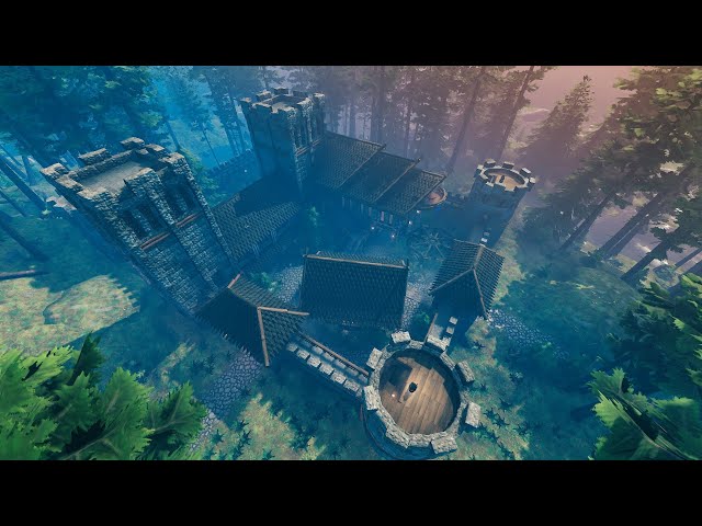 Hunting Lodge Valheim Build