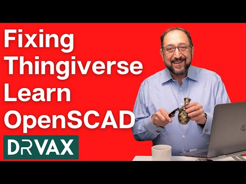 Thingiverse Broken use OpenSCAD 3d Modeling