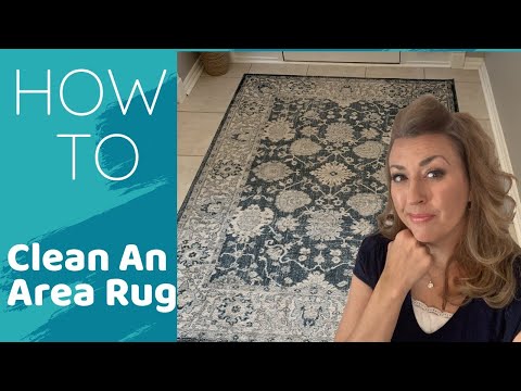 EASY STEPS How to Clean An Area Rug