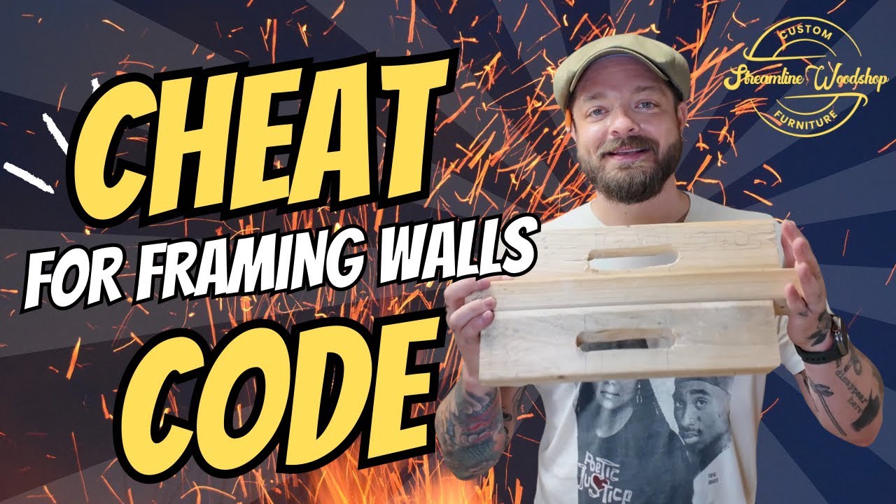 A Simple Framing Jig To Help You Frame Your Basement Walls