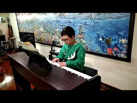 Manuel Bernardo Piano Prof Luis Duarte Little River Flowing Folk Tune AMC MAR 2021