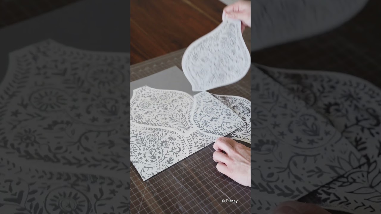 Disney Enchanted Mickey Mouse peel and stick wallpaper