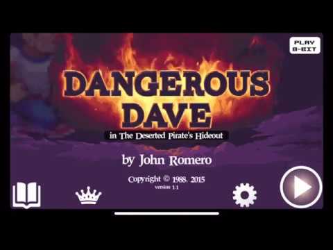 Dangerous Dave Playing in High Definition mode