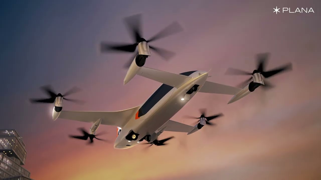South Korea's Plana Aero Is Bringing Its Hybrid eVTOL to the U.S. - autoevolution