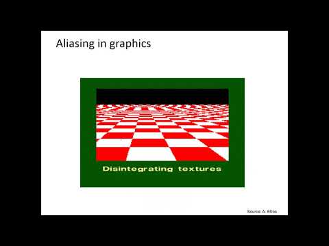 Spatial frequency in images
