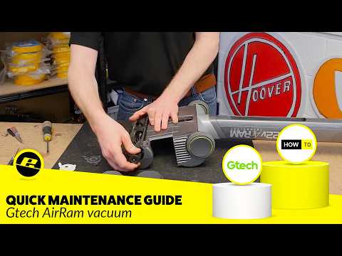 How to Service a Gtech AirRam Vacuum Cleaner