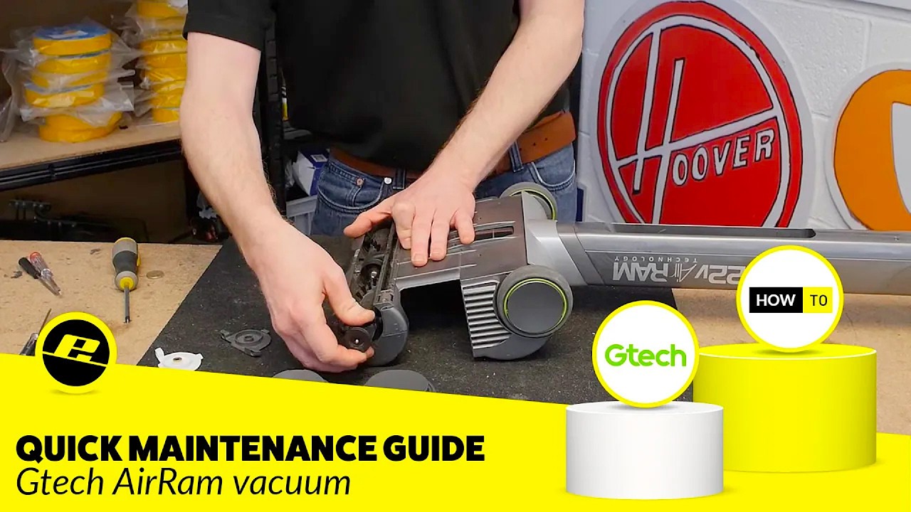 How to Service a Gtech AirRam Vacuum Cleaner