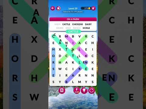 Word Search Explorer Level 29 | Word Search Explorer On a farm